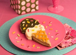 Ice Cream Cone Sandwich for your next party - Ziggity Zoom Family