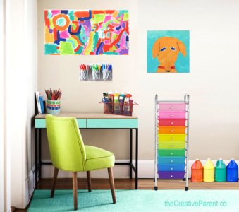 Design a Fun Art - Homework Space - Ziggity Zoom Family