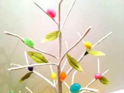 DIY Jellybean Tree Craft - Ziggity Zoom Family